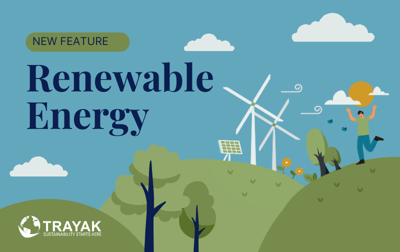 Renewable Energy Modeling Feature to Trayak's LCA Software